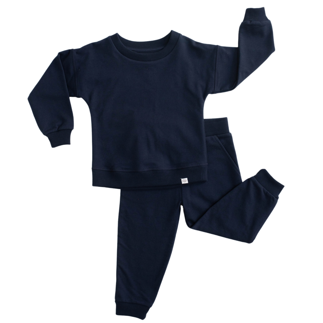 Leisure Sweat Set in Navy – Coconut Pops